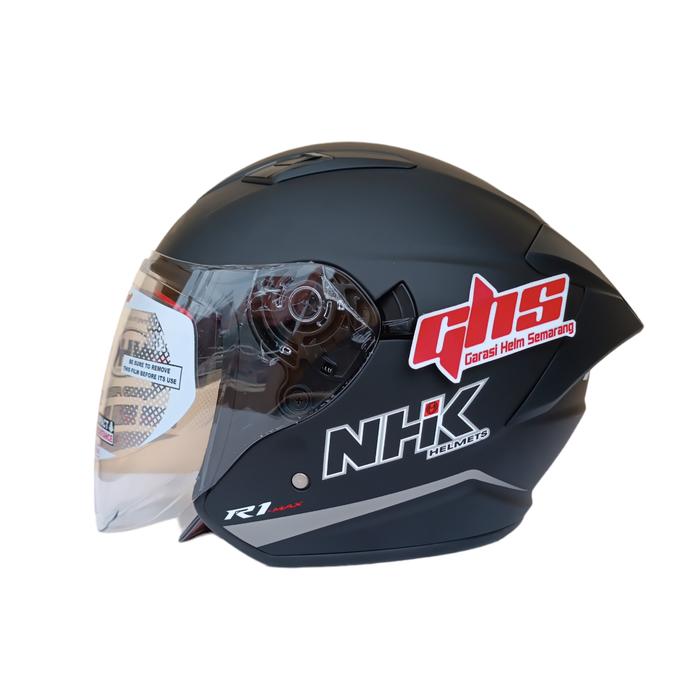 Jual HELM NHK R1 MAX HELM NHK TERBARU NHK ORIGINAL - Hitam Doft, M ...