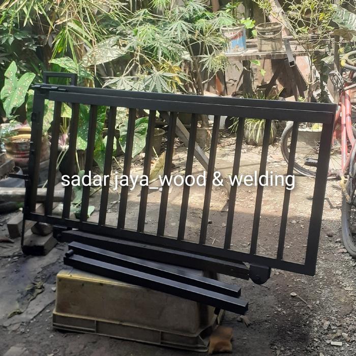 Jual pagar minimalis rumah - Kota Bekasi - sadar jaya wood & welding ...