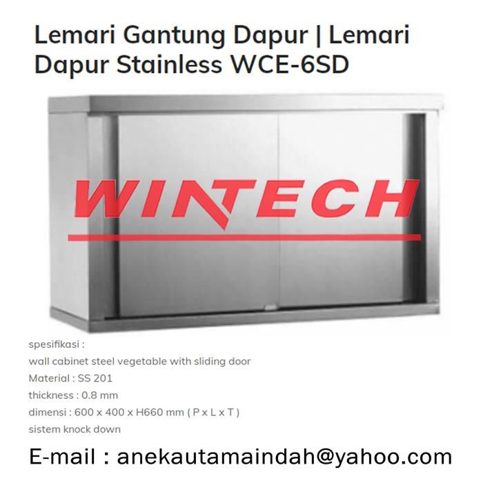 Jual WCE-6SD Lemari Gantung Dapur 2 Pintu - Lemari Dapur Stainless Stel ...