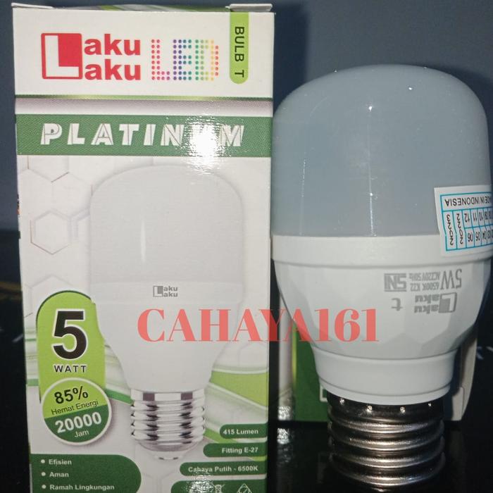 Jual Lampu Led T Bulb Kapsul Laku Laku Platinum 5 Watt - Kab. Bogor ...