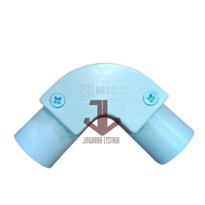 Jual NISO L BOW KNEE 20 MM ELBOW KNEE BAUT SIKU PIPA PVC 20MM PACK ...