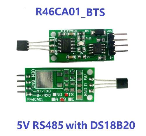 Jual Modbus RTU DS18B20 RS485 RS232 TTL COM UART Akuisisi Suhu Sensor - 5V RS485 TS - Kab ...