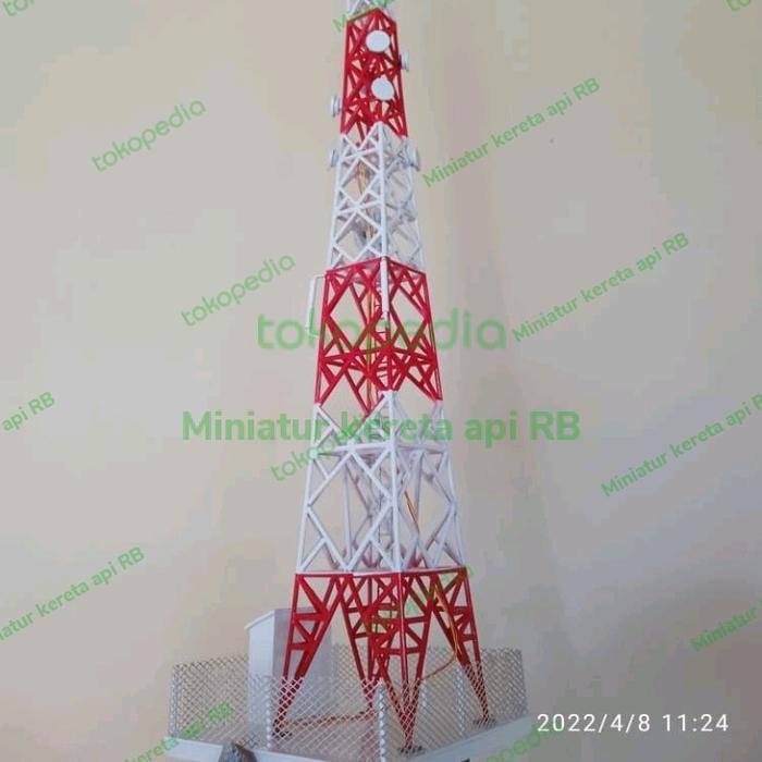 Jual miniatur Menara BTS / pemancar / sinyal - Kab. Cilacap - Miniatur ...