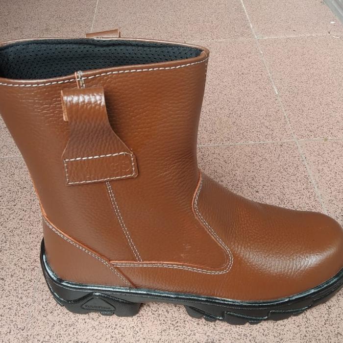 Jual Sepatu Safety Kulit Kings 805 Coklat - Coklat muda, 40 - Jakarta ...