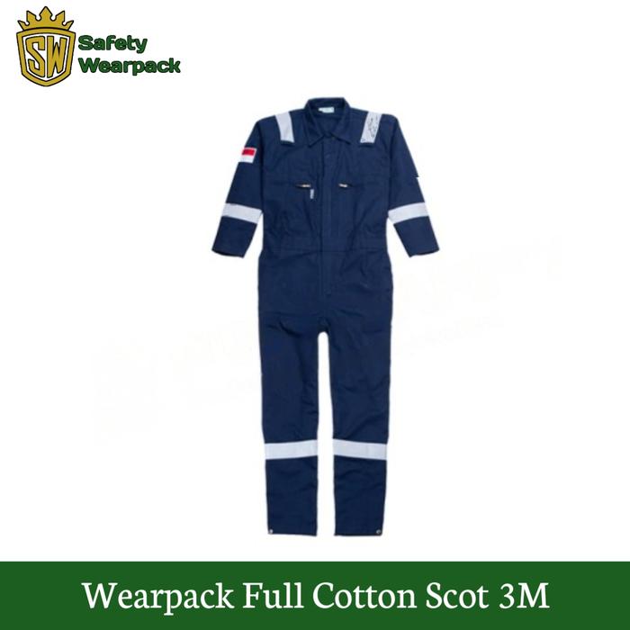 Jual Wearpack Safety / Baju Kerja / Seragam Kerja IMJ Full Cotton Scot ...