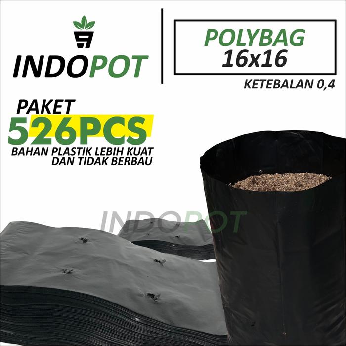 Jual (526PCS) Polybag 16x16 Tanaman Bibit Planterbag Kecil - Kota Batu ...