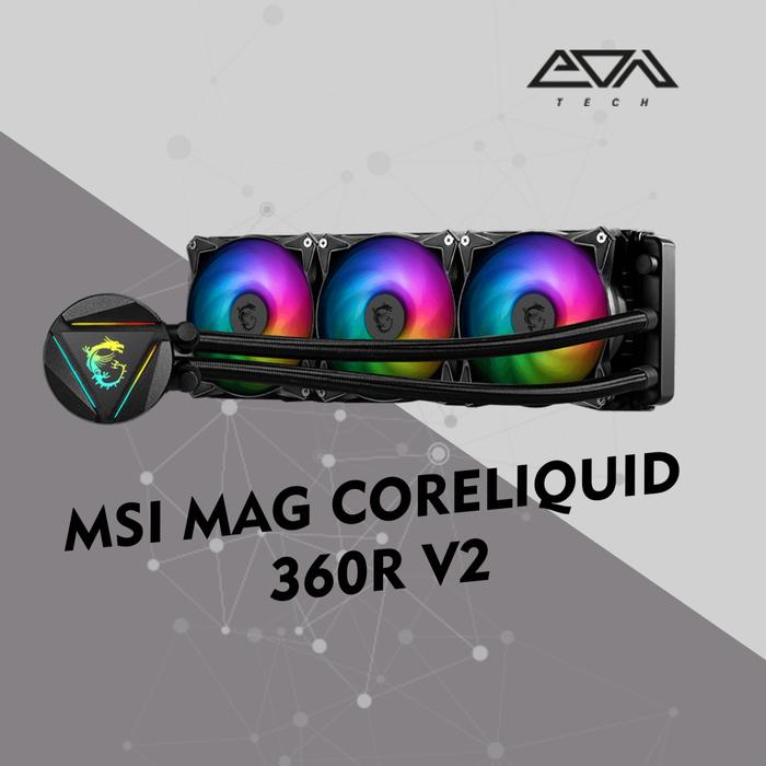 Jual MSI MAG CoreLiquid 360R V2 ARGB AIO CPU Cooler - Kota Medan - EON Tech | Tokopedia
