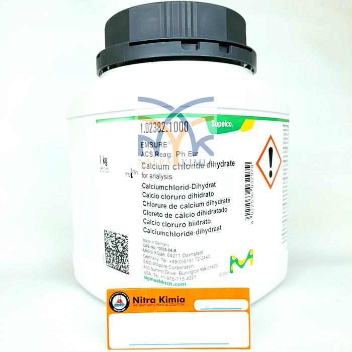 Jual Calsium Chloride Merck/Calsium Klorida/Kalsium Klorida/CaCl2 - Kab ...