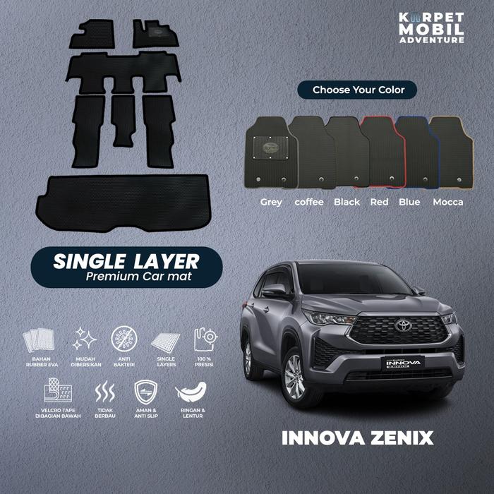 Jual Karpet Mobil Innova Zenix Karpet Adventure Single Layer Eva ...