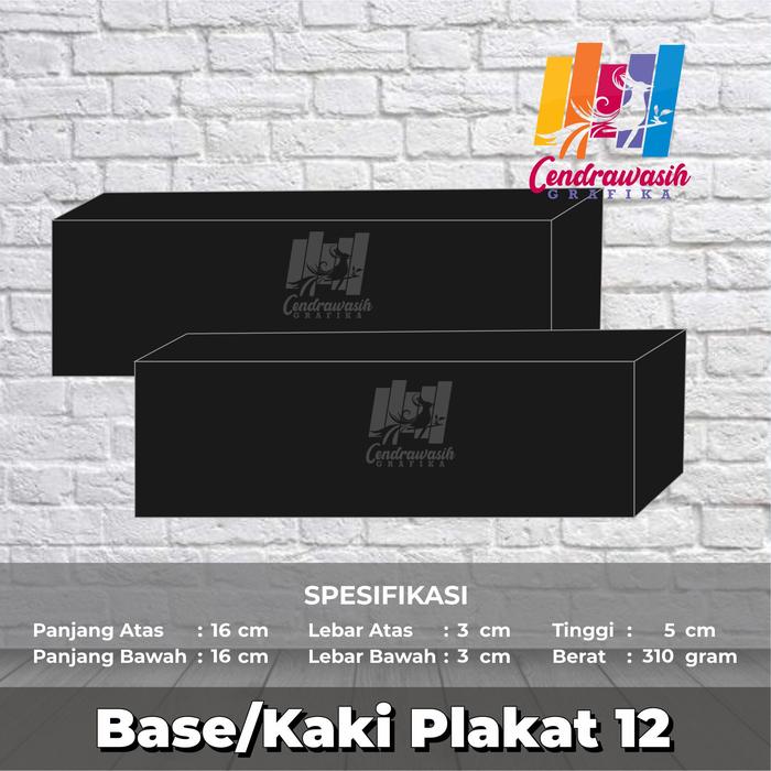 Jual Base/Dudukan Plakat Resin 12 - Kota Tasikmalaya - Cendrawasih ...