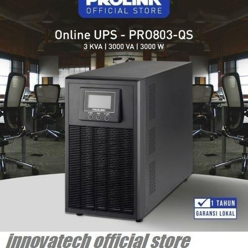 Jual Prolink Pro803qs Ups Master Ii 3000va 3000w Online Sinewave Di Seller Kingyo - Cengkareng ...