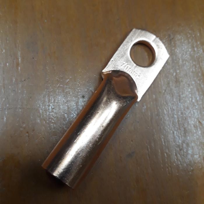 Jual kabel skun cu 70 / 70 mm M12 high quality long scun cable lug DTG ...