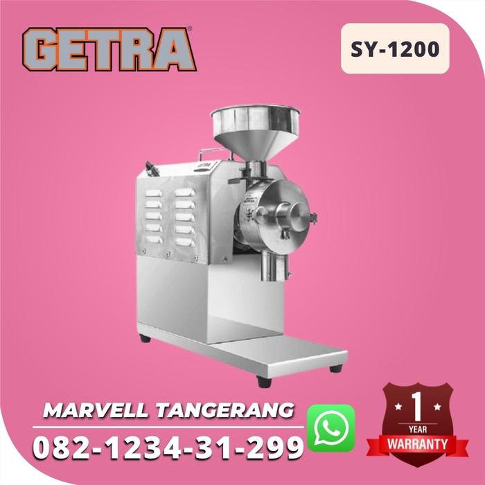 Jual DISC MILL GETRA SY 1200 MESIN PENEPUNG KHUSUS BAHAN KERING UNTUK ...