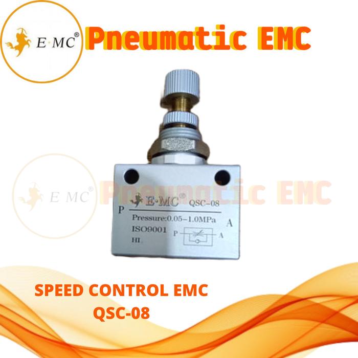 Jual speed control pneumatic EMC QSC-08 - Jakarta Barat - Hydraulic ...
