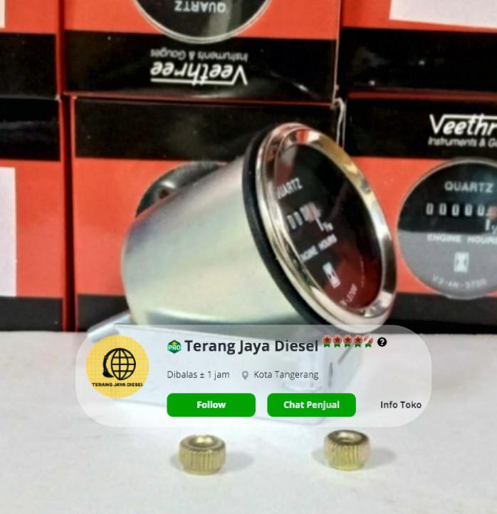 Jual Hour Meter alat berat 4N-3700 / 08687-2240 hourmeter veethree ...