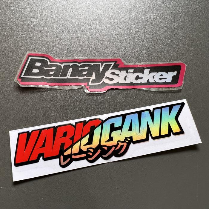 Jual STICKER Stiker STANDAR KONTEN VARIO GANK SUDAH BAHAGIA Cutting - E ...