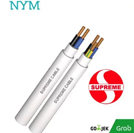 Jual Supreme NYM 3x4mm, Kabel Listrik Indoor 3 core / inti, ukuran 4mm ...