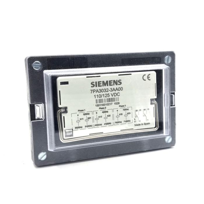 Jual SIEMENS 7PA3032-3AA00-1 110/125VDC 3PHASE Trip Circuit Supervision ...
