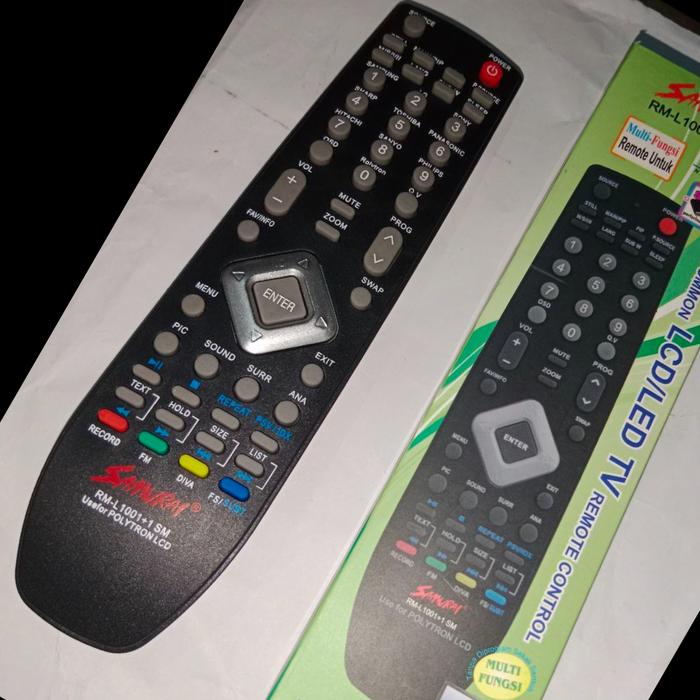 Jual Remote TV LCD LED Polytron Universal - L1001+1 - Kota Tangerang ...