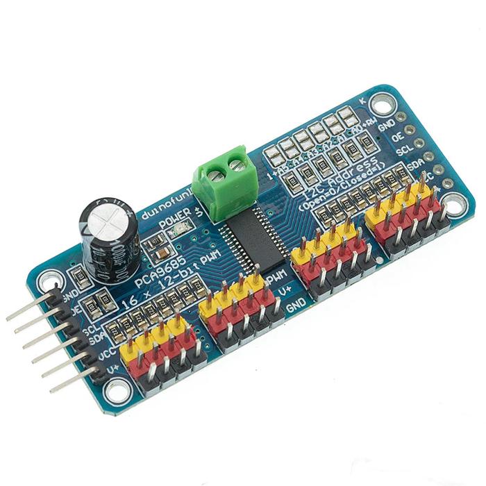 Jual 16 Channel 12-bit PWM/Servo Driver-I2C interface PCA9685 module ...