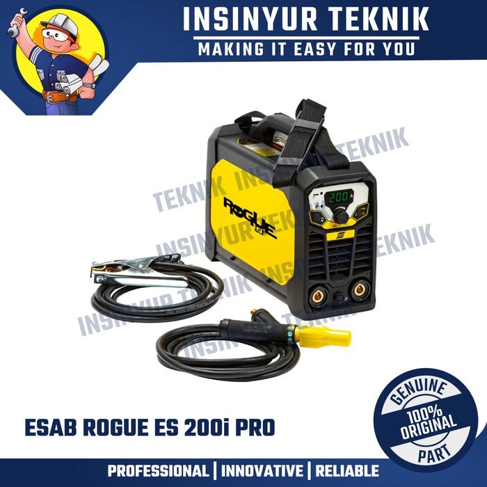 Jual Mesin Las ESAB 200A Rogue ES 200i PRO - Kota Balikpapan - INSINYUR ...