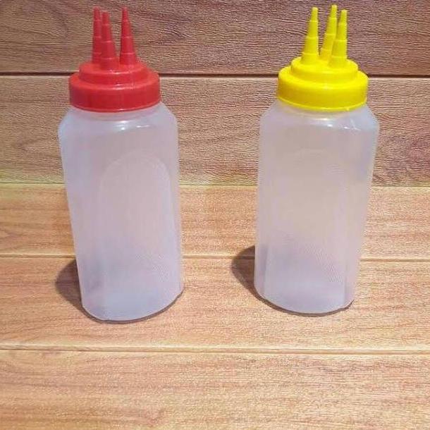 Jual Botol Mayonaise 3 lubang / Botol Saos / Botol Kecap / Botol Saos 3 ...