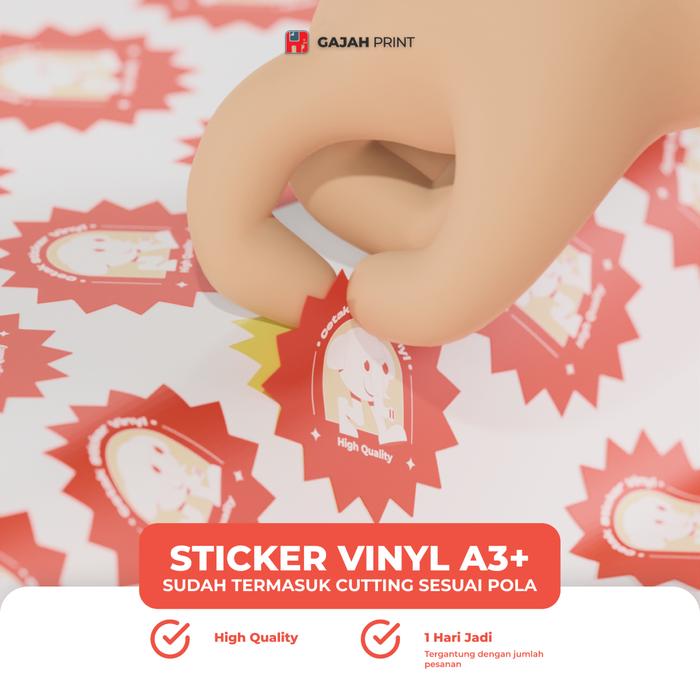 Jual Print Stiker Label - Vinyl - Kota Semarang - Gajah Print | Tokopedia