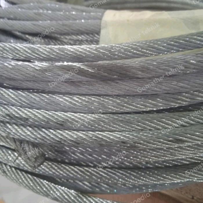 Jual Sling Tali Kawat Baja Galvanis 14 mm ‐Wire Rope Winch Hoist - Jakarta Timur - Gomather ...