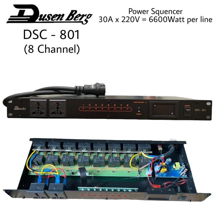 Jual POWER SEQUENCER DISTRIBUTOR 8 CHANNEL DUSENBERG DSC 801 ORIGINAL - Jakarta Barat - Zona ...