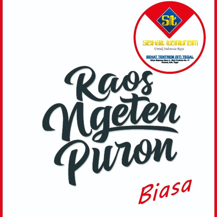 Jual ST RAOS NGETEN PURUN Biasa - Kab. Tegal - Sehat_Tentrem_(ST)_Tegal | Tokopedia