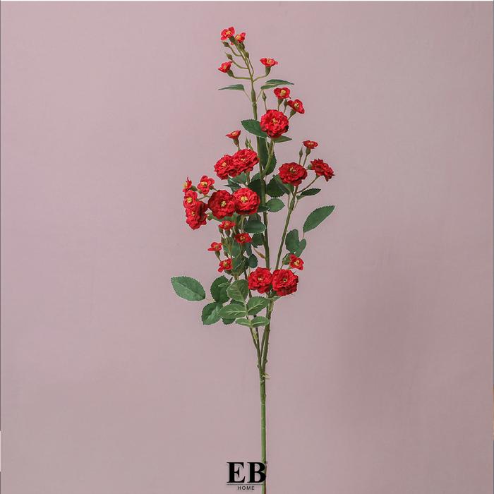 Jual Bunga Tangkai Palsu Hias Dekorasi / Artificial Flower 964 - Red ...