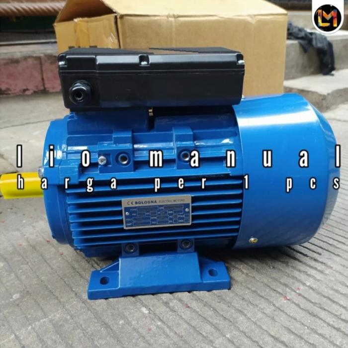 Jual DINAMO MOTOR LISTRIK 5 HP MESIN PENGGERAK 1 PHASE 2880 RPM(MLM ...