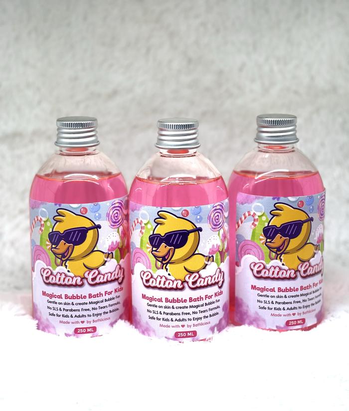 Jual Bubble Bath Bubble Foam Gel Sabun Mandi Busa COTTON CANDY ...