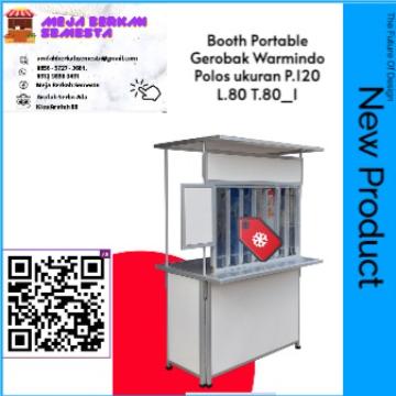 Jual Booth Portable | Gerobak Lipat Warmindo | Polos ukuran P.100 L.80 ...