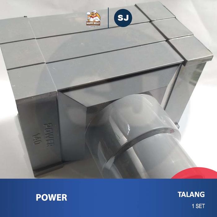 Jual Corong Talang PVC Kotak / Gutter Outlet Power - Kota Medan - SJ ...