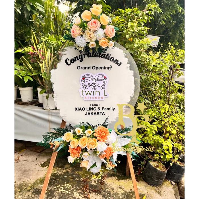 Jual Bunga Papan Akrilik Kekinian Mewah Jakarta Barat Bintang Florist Tokopedia