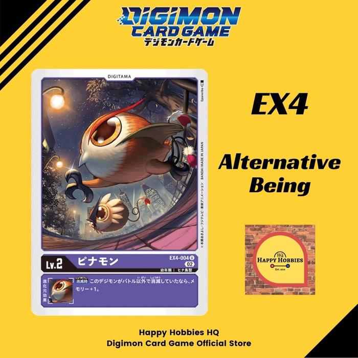 Jual Digimon Card Game EX4-004 Pinamon Uncommon - Kota Surabaya - Happy ...