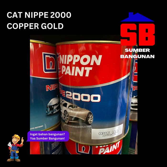 Jual CAT NIPPE 2000 COPPER GOLD DUCO 1 KG 1 LITER - Kab. Purwakarta - Sumber Bangunan Purwakarta ...