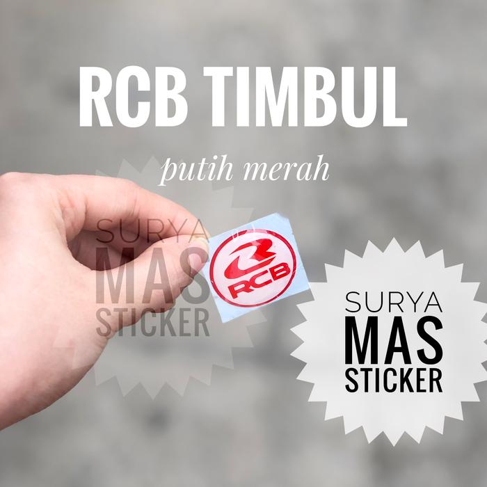 Jual stiker rcb timbul motor sticker kaliver kaliper - Kota Medan ...