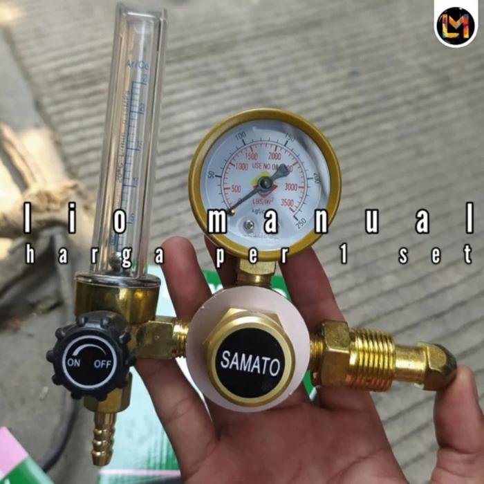 Jual REGULATOR ARGON SAMATO GAS TABUNG OKSIGEN(MLM) - Jakarta Timur ...