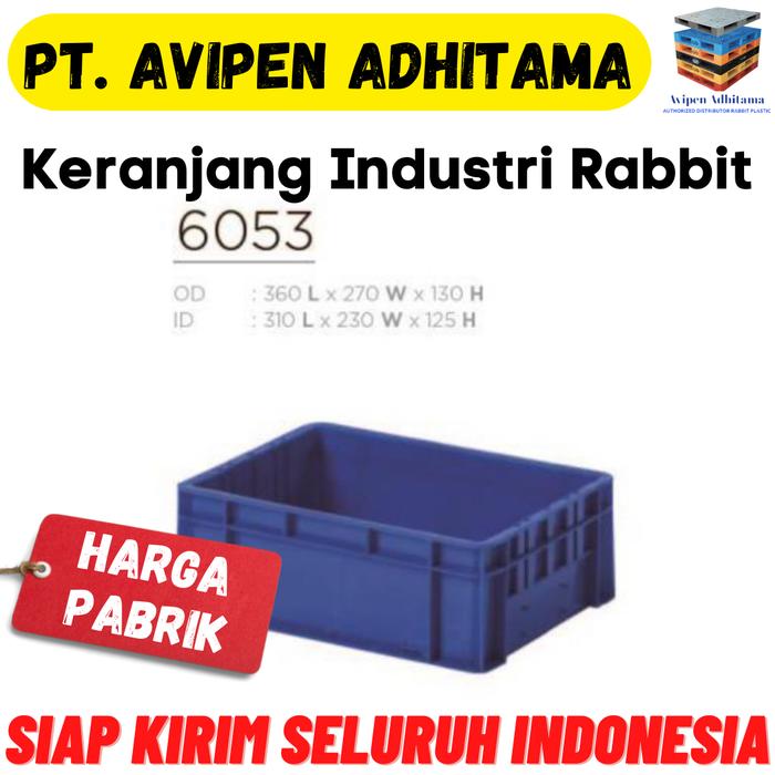 Jual Container Box Plastik Rabbit Type 6053 - Kab. Tangerang - Rabbit ...