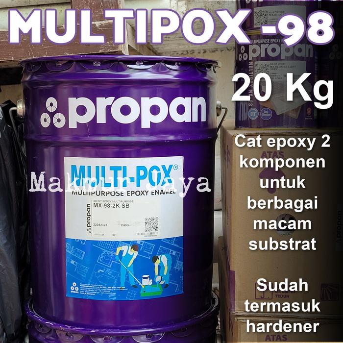 Jual Propan Multipox MX-98 Cat Epoxy 20Kg Pail MX98 - Light Grey ...