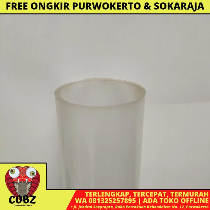 Jual 1 MM x 1 M / FLEXILON Fiber Pintu Pagar Teras Polos Putih Meter ...