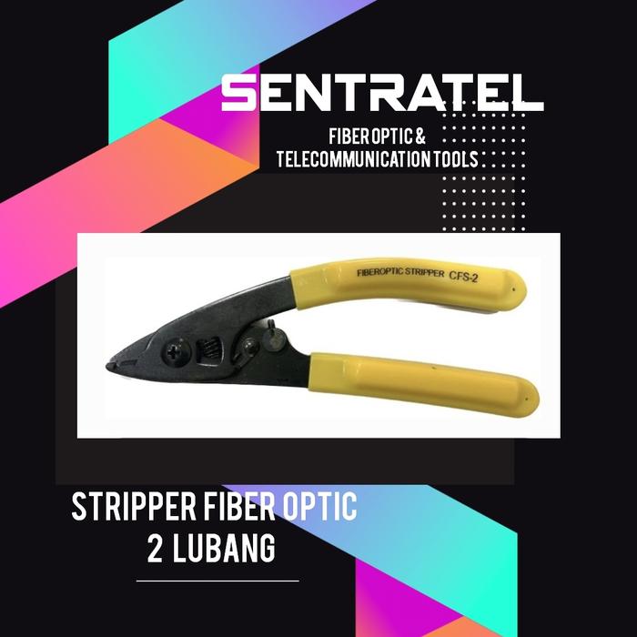 Jual TANG FO FIBER OPTIC TANG STRIPPER 2 LUBANG CFS-2 TANG STRIPPING ...