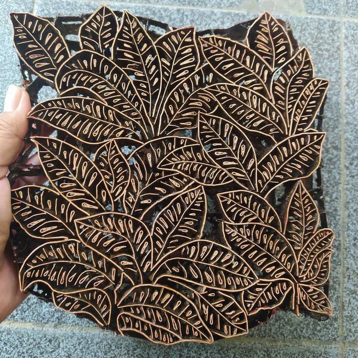 Jual Alat cap batik Bahan tembaga dan besi Antik Bisa untuk hiasan ...
