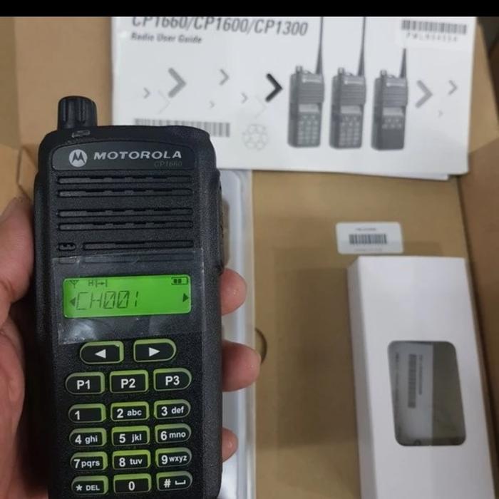 Jual HANDY TALKIE MOTOROLA CP 1660 VHF 136-174 RADIO 2 ARAH GARANSI - Jakarta Utara - CHELSEA ...