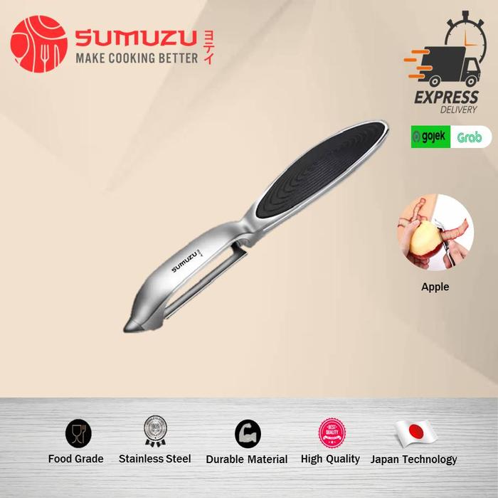 Jual SUMUZU Peeler Alat Pisau Pengupas Kulit Buah / Sayuran Stainless Steel - Kota Surabaya ...