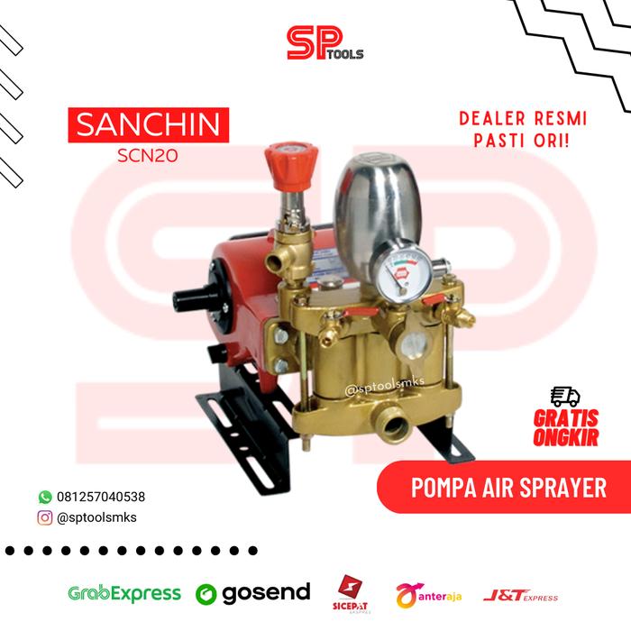 Jual POMPA AIR SANCHIN / POWER SPRAYER STEAM MOBIL SCN20 / SC20 SANCHIN ORI - Kota Makassar ...