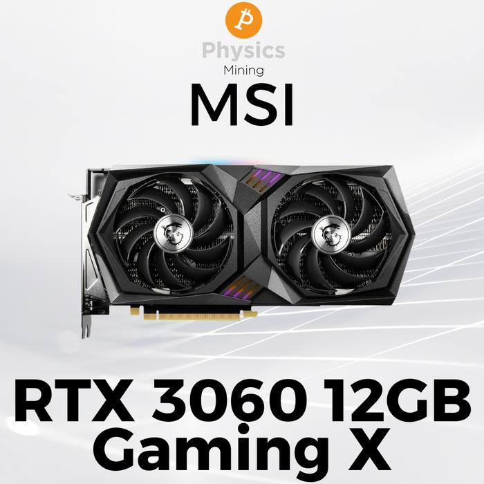 Jual MSI GeForce RTX 3060 12GB GAMING X GDDR6 192-BIT - Jakarta Selatan ...