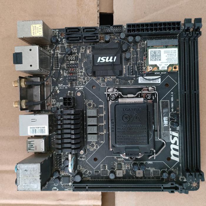 Jual Mainboard MSI H87I - Jakarta Timur - FARHAN.COMPUTER | Tokopedia